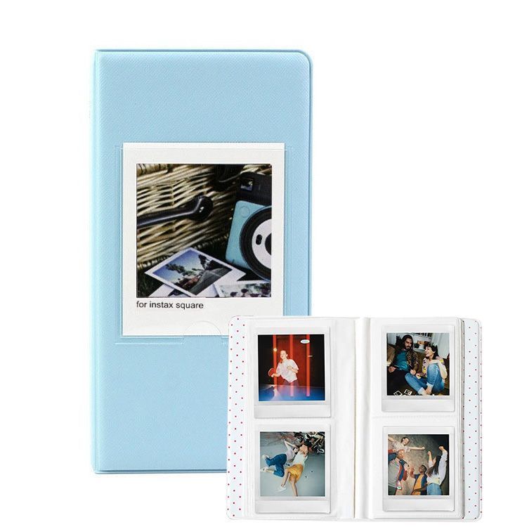 Фотоальбом блакитний для Fujifilm Instax Square SQ1, SQ6, SQ40, SQ20 ...